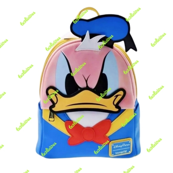 Disney | Bags | Disney Parks Donald Duck 9th Anniversary Loungefly Mini ...
